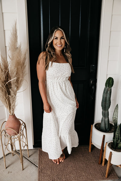 Pep In Your Step Dress Off White – Top Shelf Wardrobe